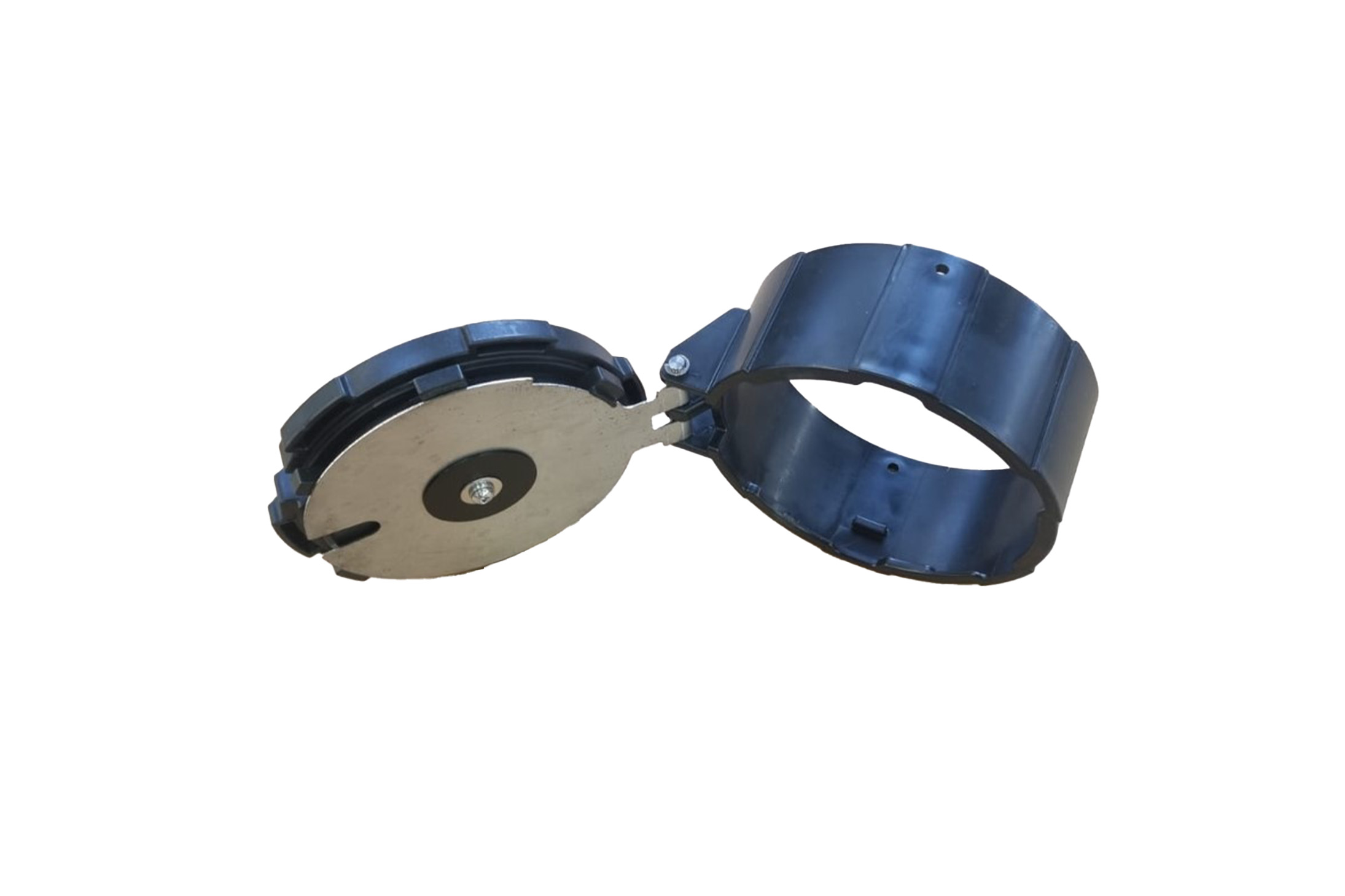 Commercial Max/Oval Steel Accessory 150mm conduit carrier caps and 3 ...