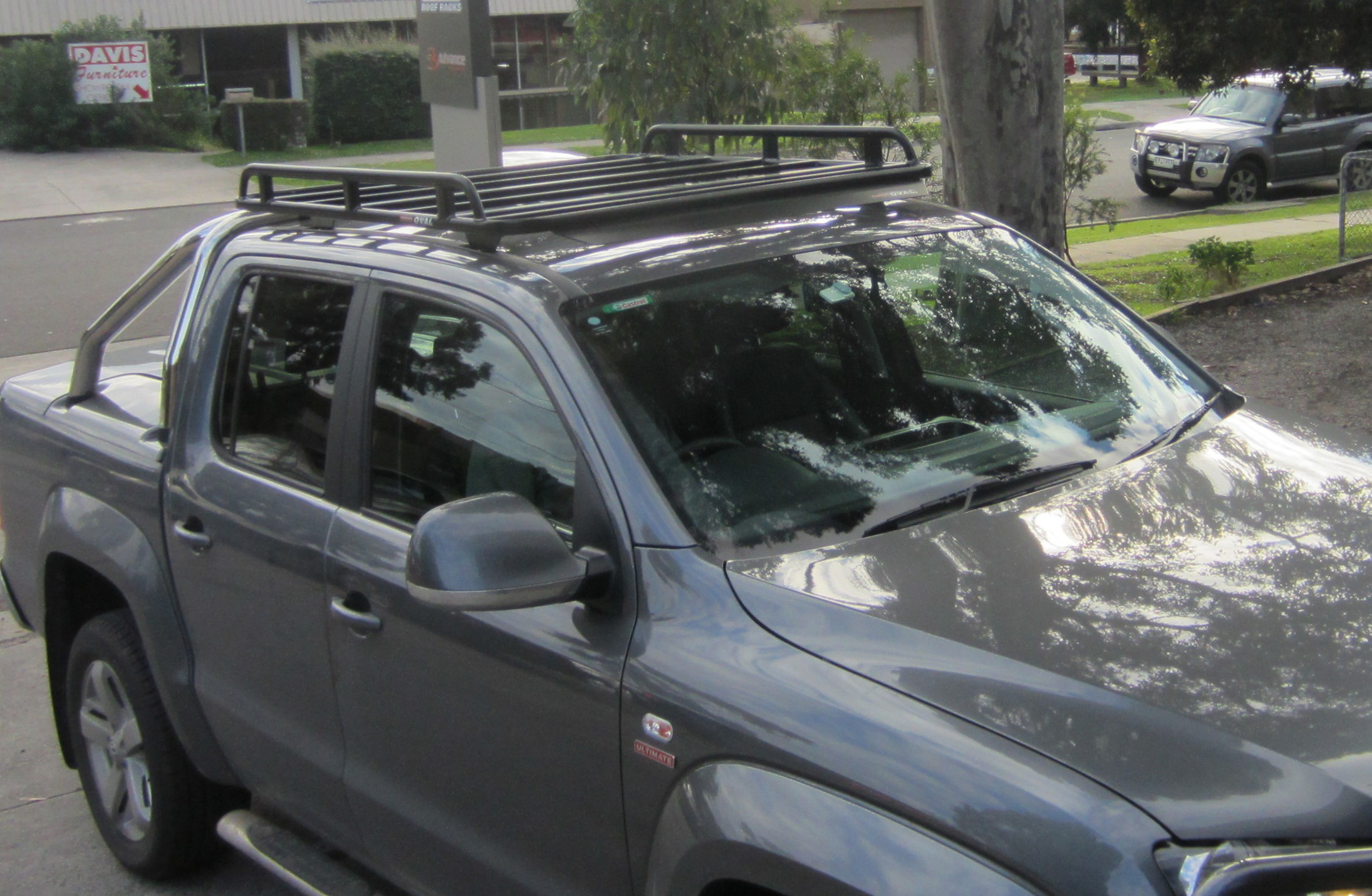Volkswagen Amarok Dual Cab (2011 - 2023) Oval Steel Platform - Wedgetail