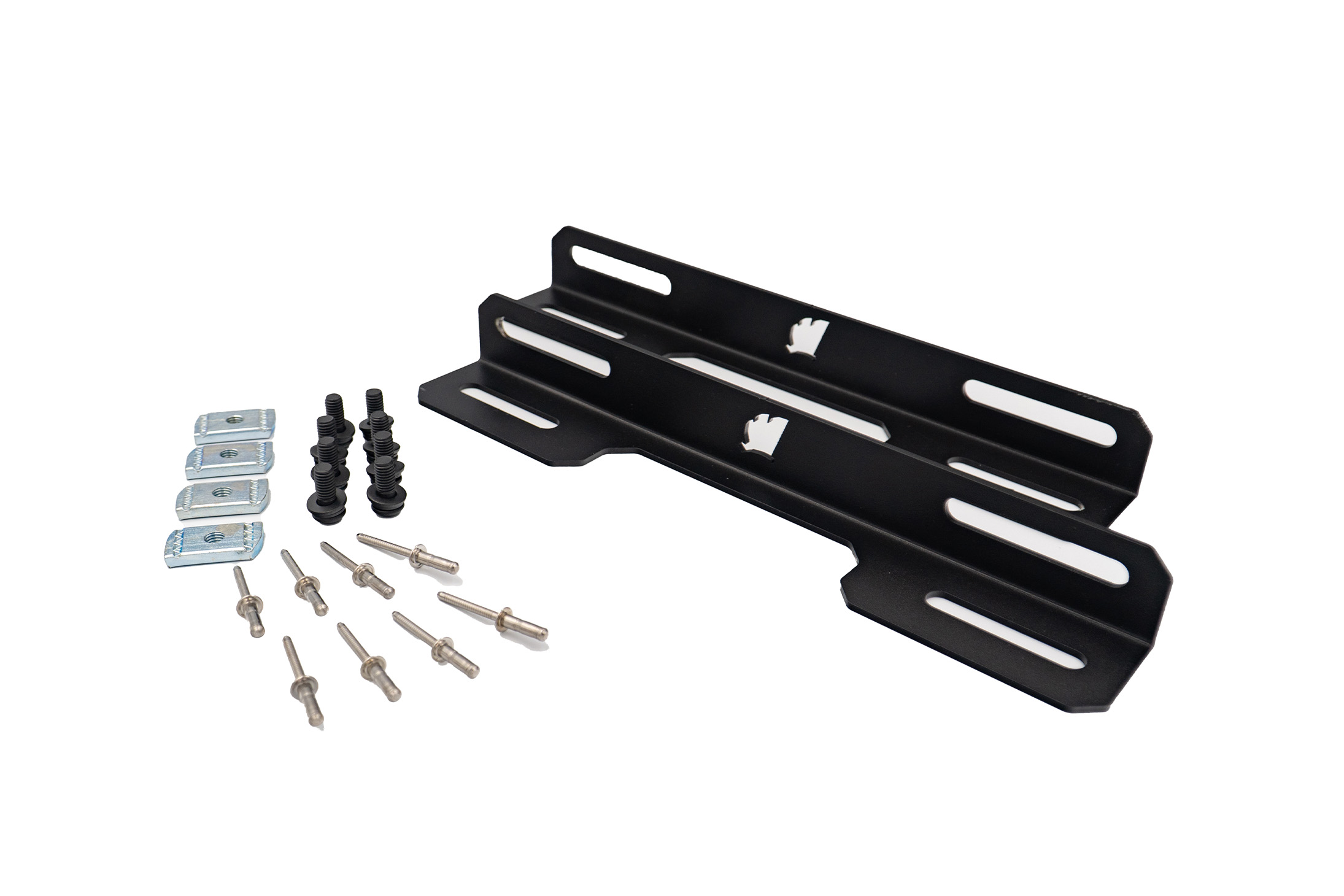 Wedgetail Adventure Accessory Solar Panel Bracket Pair Suits Up To 1000 ...