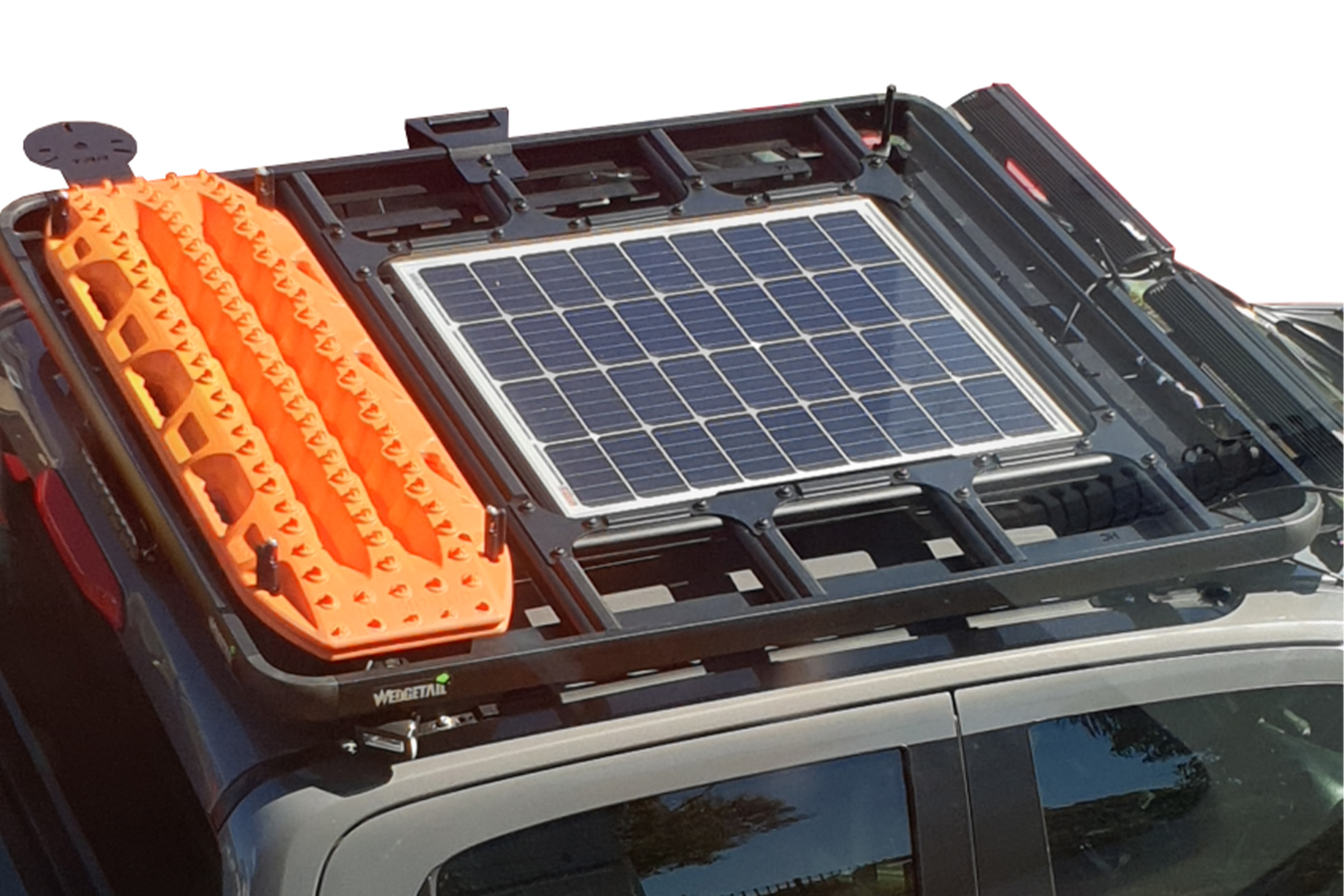 Wedgetail Adventure Accessory Solar Panel Recessed Mount Kit - Wedgetail