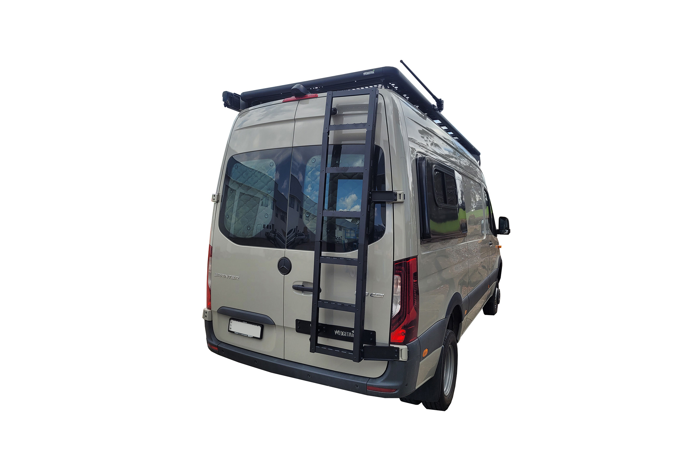 Rear Ladder suit Drivers Side (180 degree hinge vehicles only) - Wedgetail