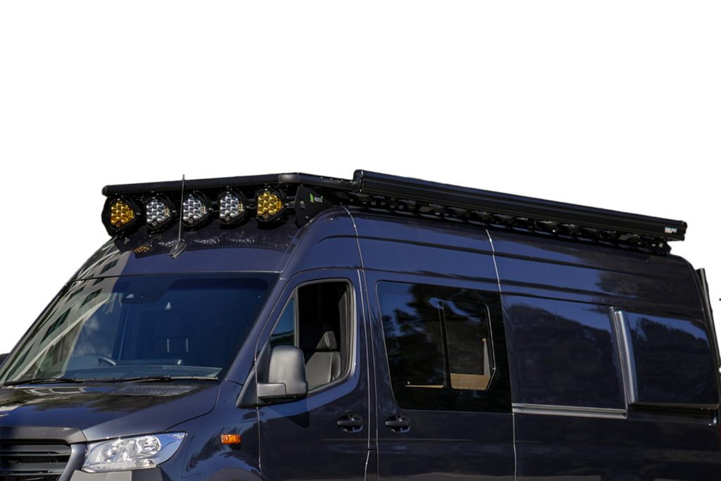 Platform lightbar extension to suit Sprinter LWB - Wedgetail