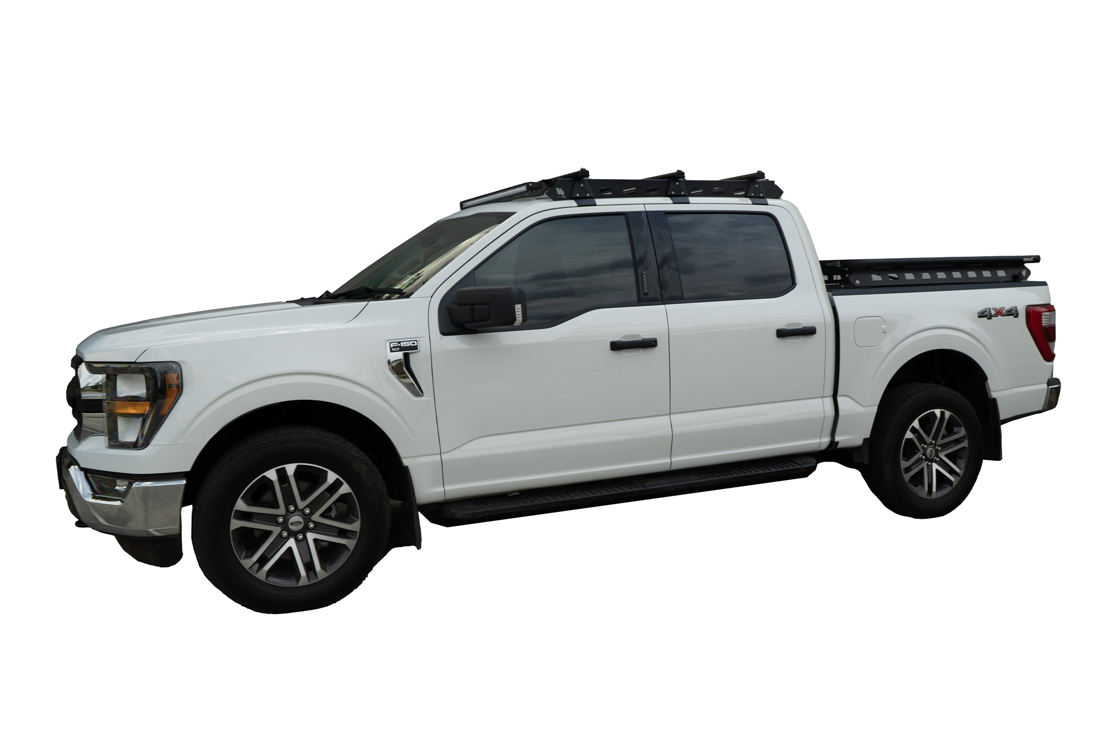 Ford F-Series 150 Dual Cab LWB (2021 - Current) Trademax Crossbars x 3 ...