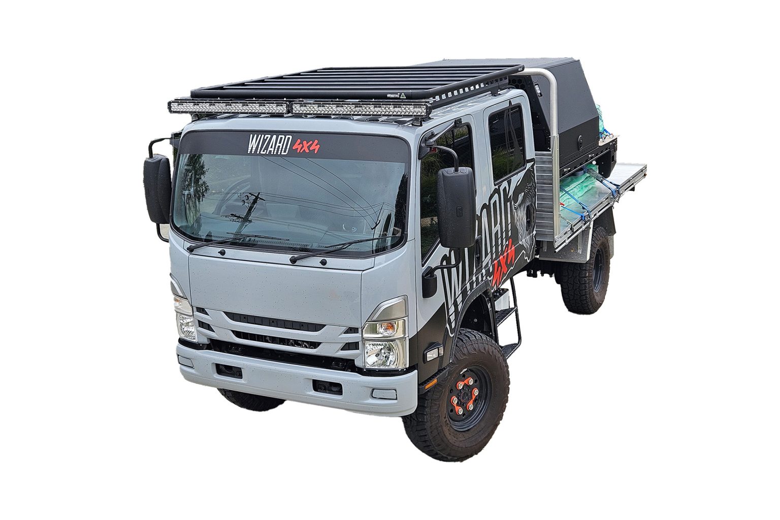 Isuzu N Series truck Dual Cab Flat Roof (2006 - Current) Wedgetail ...