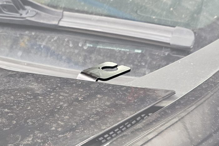 Chevrolet Silverado, Passenger Side Bonnet Aerial Mount - Wedgetail